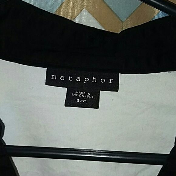 Metaphor | Tops | Metaphor Button Down Long Sleeve Vneck Small | Poshmark